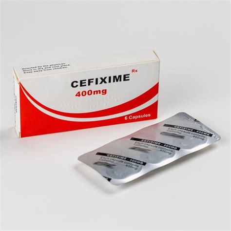 Cefixime Capsules 400mg 6capsulesbox With Gmp Cefixime And Cefixime Capsules