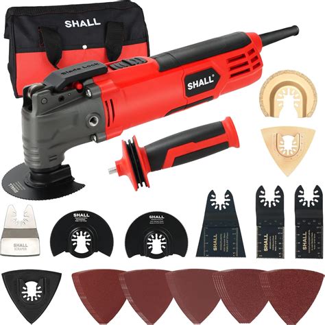 Buy SHALL Oscillating Tool W Oscillating Multitool Kit With Oscillation Angle Quick