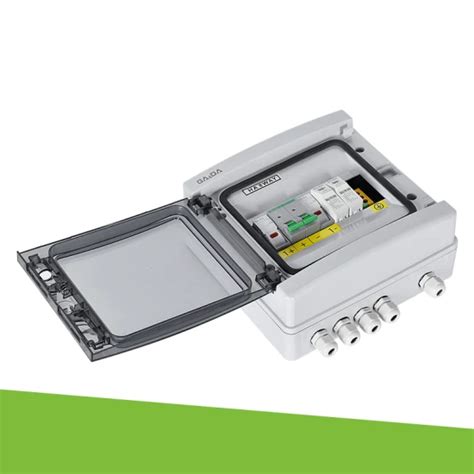 IP65 Plastic Combiner Box DC Solar PV Junction Box For Solar System PV String Combiner Box And