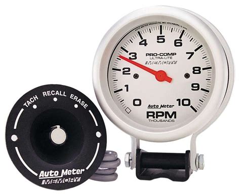 Auto Meter Ultra Lite Series 3 34 10000 Rpm Pedestal Mount