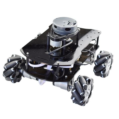 ros autopilot mecanum wheel robot car chassis kit with arduino stm32f103rct6 raspberry pi lidar
