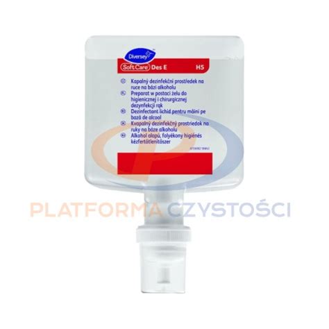 Diversey Intellicare Soft Care Des E Płyn Do Dezynfekcji Rąk 1 3l Platformaczystosci Pl Sklep