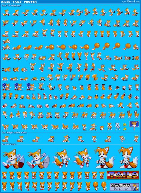 Sonic Tails Sprites