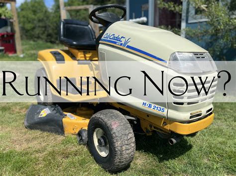 Riding Lawnmower Repair Cub Cadet Hds 2135 Part 2