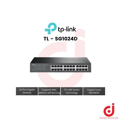 Jual Switch Hub Tp Link Port Gigabit Tl Sg D Shopee Indonesia