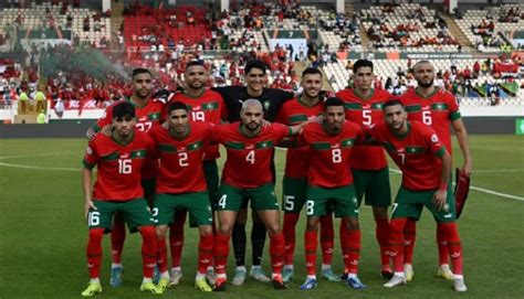 عاجل تشكيلة المنتخب المغربي الرسمية أمام زامبيا