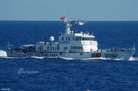 中国海警船载火炮巡航钓鱼岛海域 日方喊话不要靠近钓鱼岛日本海警船新浪军事新浪网