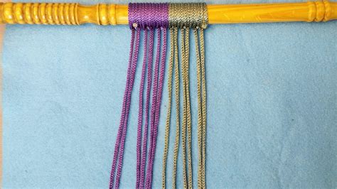 DIY Macrame Basic Pattern Tutorial YouTube