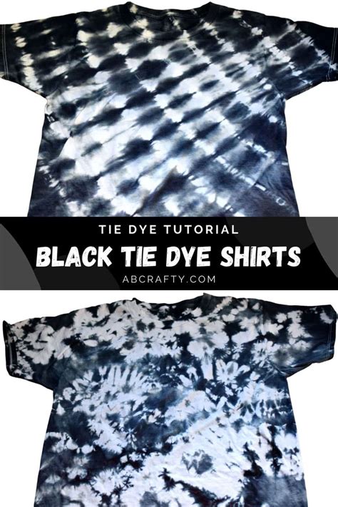 Black Tie Dye 4 Black Tie Dye Designs For Shirts And Clothes Ab Crafty