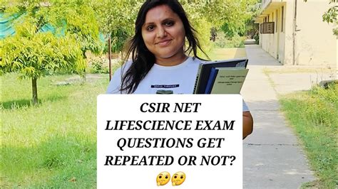 Csir Net Lifescience Exam Questions Get Repeated Or Not🤔🤔 Youtube