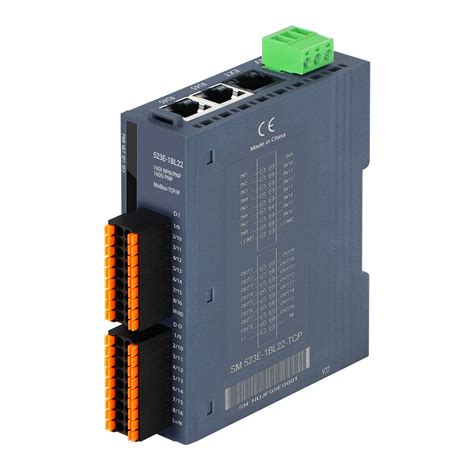 Modbus Tcp Bus Digital Io Module Plc Module Remote Io System 16di16do