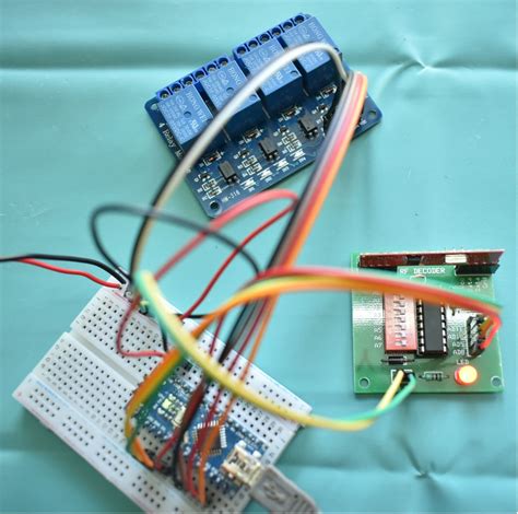 Rf Encoder And Decoder Interface With Arduino