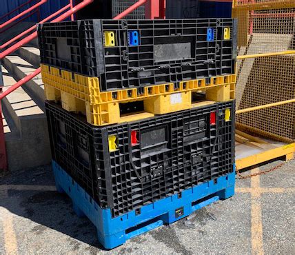 Collapsible Bulk Containers Industrial Containers Yankee Supply