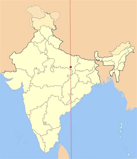 Which Longitude Decides Indian Standard Time The New Indian Society