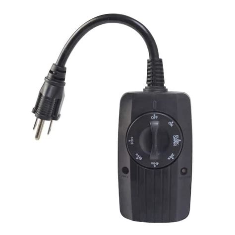 Woods 83 Amp 24 Hour Outdoor Plug In Wireless Remote Timer With