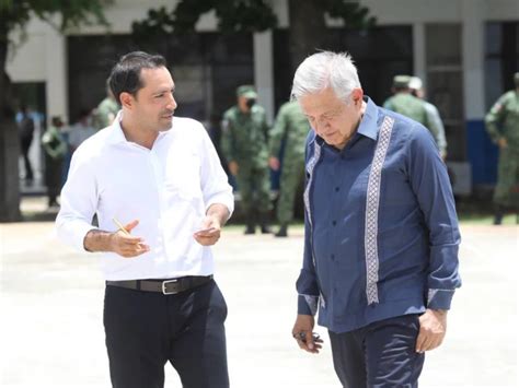 Amlo Supervisó En Yucatán El Avance De Las Obras Del Tren Maya Pese A