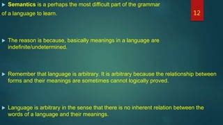 Word Meaning Semantics Semantic Features And Prototype PPTX