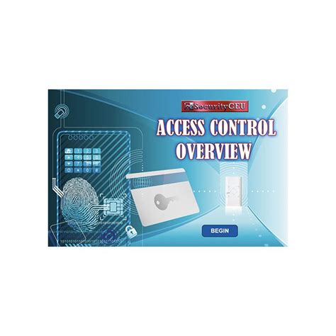 Access Control Training Overview Securityceu