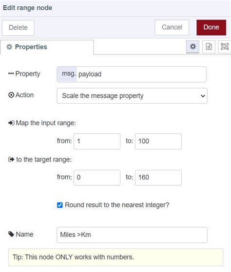 Node Red Range Node • Flowfuse