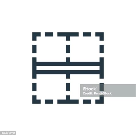 在白色背景上隔離的邊框向量圖示大綱細線邊框圖示的網站設計和移動應用程式開發細線邊框輪廓圖示向量圖示向量圖形及更多保安圖片 Istock