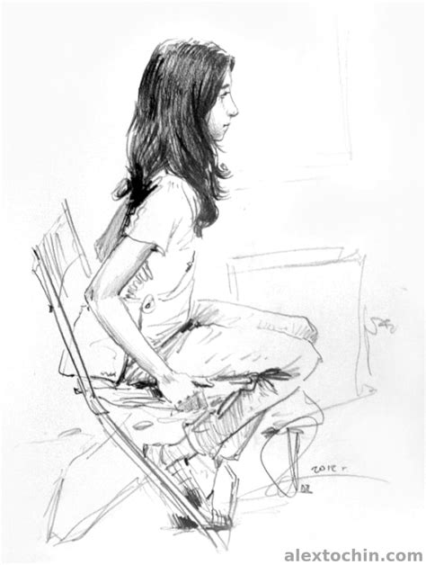 Человек на стуле рисунок карандашом 61 фото