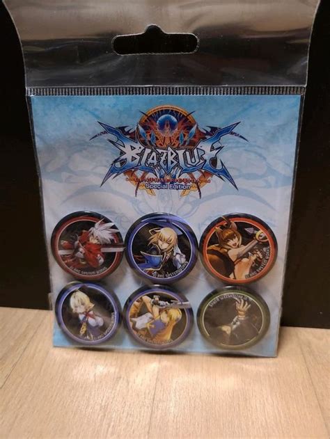 Blazblue Vorbesteller Bonus Buttons Button Badge Pin Set Kaufen Auf Ricardo