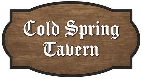 Our Menu Cold Spring Tavern