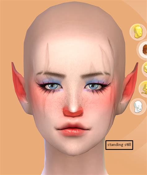 Tongue Is Placed Off To The Side Of All Sims Cant Move It Technical