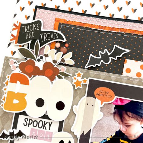 Boo Spooky Not Layout Project Idea