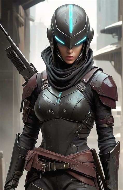 Download Ai Generated Woman Armor Royalty Free Stock Illustration