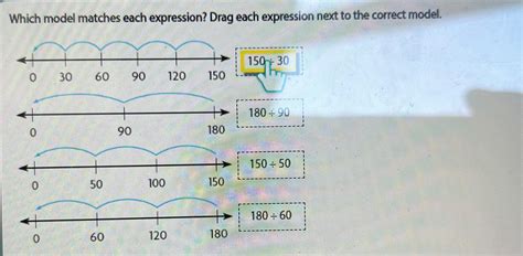 Solved Which Model Matches Each Expression Drag Each