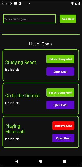 GitHub Rachzy Goal Tracker A Mobile App For Creating Goals Developed For Studying More About