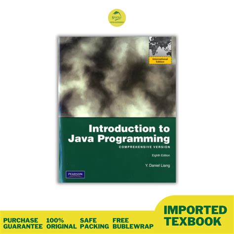 Jual Buku Introduction To Java Programming Comprehensive 8 Edition