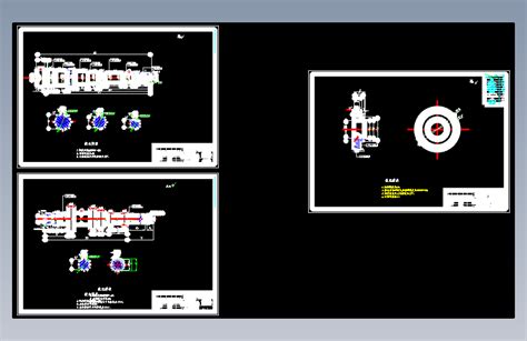 轿车两轴机械式变速器结构设计 Autocad 2004 模型图纸下载 懒石网