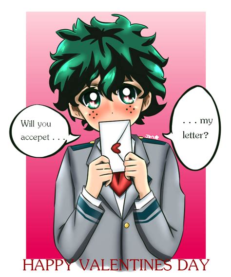 Valentine S Day My Hero Academia By JenDrawsThings On DeviantArt