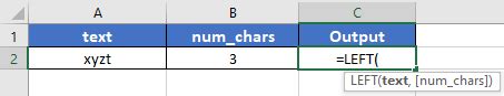 An Overview Of LEFT Function Microsoft Excel Excelgraduate