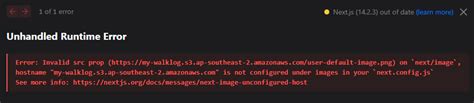 Next js 에러 Next js 외부 이미지 사용 에러 Error Invalid src prop