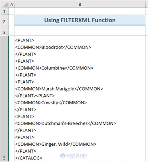 How To Convert Xml To Columns In Excel 4 Suitable Ways