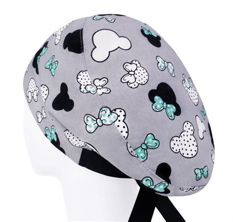 Медична шапочка жіноча Headwearuniverse універсальна принт Мікі Маус м