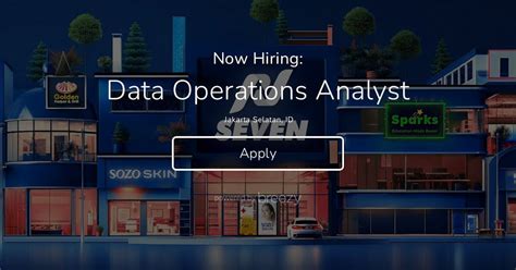 Data Operations Analyst At Seven Retail