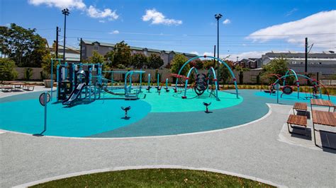 Reed And Grant Sports Park Colorful Neighborhood Playground