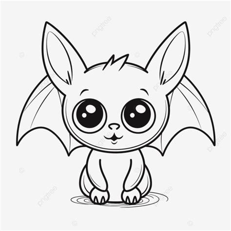 귀여운 박쥐 색칠 페이지 Png 일러스트 Psd 및 클립 아트에 대한 무료 다운로드 Pngtree