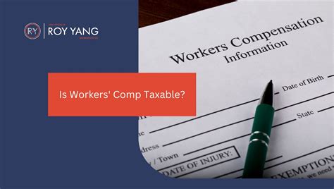 Is Workers Comp Taxable Irs And California Rules