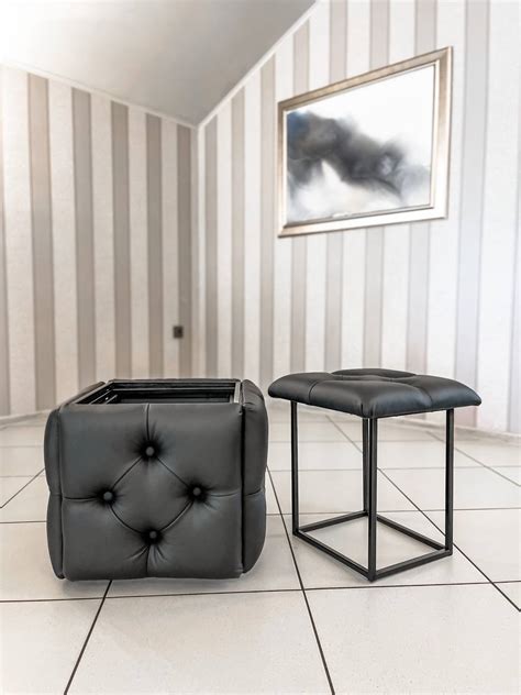 Пуф 5в1 пуф трансформер пуф пуф з каретною стяжкою Soft Leisure