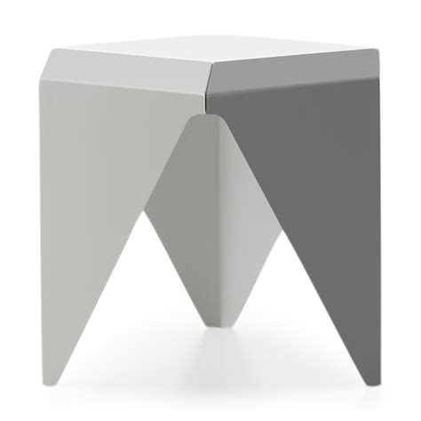 Isamu Noguchi Prismatic Side Table Light Gray Moma Design Store