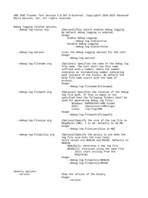Arguments Pdf Computer File Command Line Interface