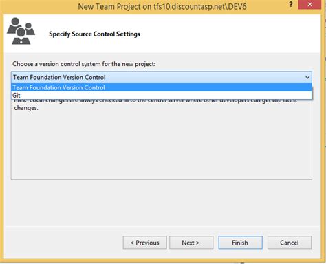 getting started with team foundation server 2013 tfs