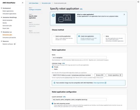 Orchestrate NVIDIA Isaac Sim And ROS Navigation On AWS RoboMaker With A Public Container Image