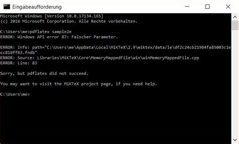 I Installed Basic Miktex 2 9 6753 X64 Exe On My Windows 10 Computer It Creates Wrong Paths
