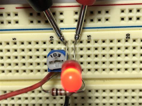 Lab Measuring LED Forward Voltage OnElectronTech